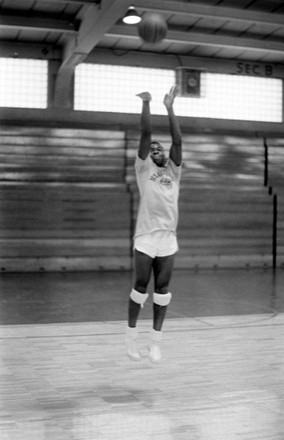 Basketball Star Calvin Murphy Throwing Ball Editorial Stock Photo ...