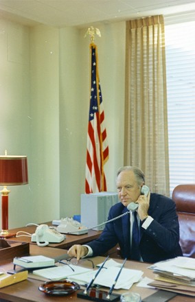 Secretary State William Pierce Rogers Standing Editorial Stock Photo ...