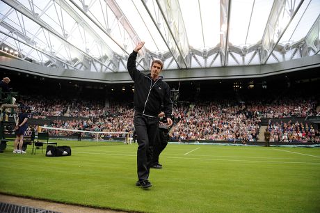 Andy Murry On Centre Court New Editorial Stock Photo - Stock Image ...