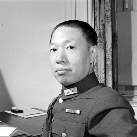 Portrait Chinese General Hsiung Shihfei 1942 Editorial Stock Photo ...