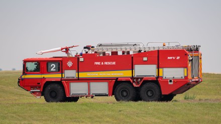 Fire Amp Rescue Tender No2 Raf Editorial Stock Photo - Stock Image ...