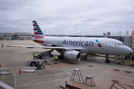 American Airlines Aircraft Airbus A319112 Tail Editorial Stock Photo ...