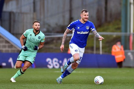 Danny Rowe Oldham Athletic Max Hunt Editorial Stock Photo - Stock Image ...