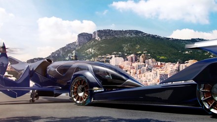 embraer's pulse flying car concept Stock Photos (Exclusive) | Shutterstock