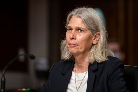 Jill Hruby appears before a Senate Committee on Armed Services hearing ...