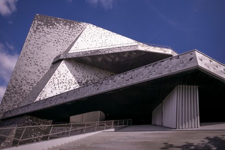 View Paris Philharmonic Building 2400seat Symphonic Editorial Stock ...
