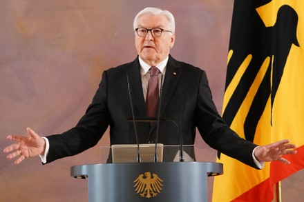 German President Frankwalter Steinmeier Gives Press Editorial Stock ...