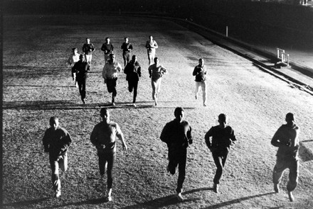 Los Angeles Track Club Athletes Running Editorial Stock Photo - Stock ...