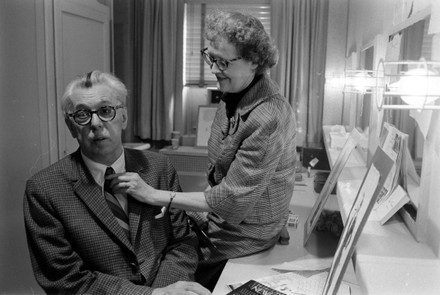 American Cartoonist James Thurber L Talking Editorial Stock Photo ...