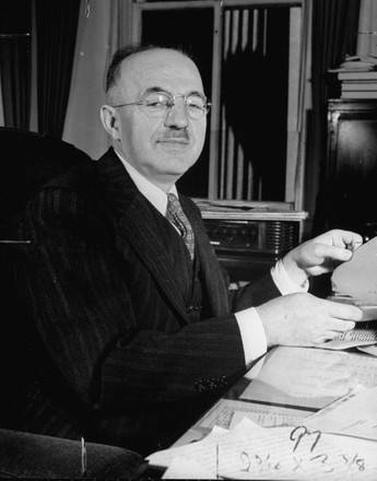 Portrait Harry Dexter White Sitting His Editorial Stock Photo - Stock ...
