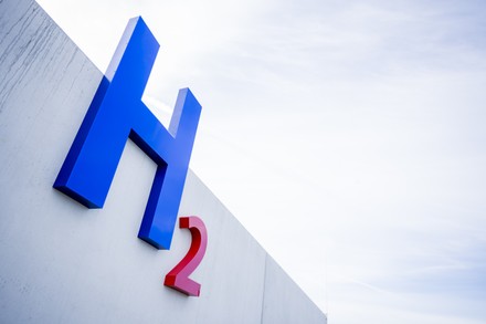 Illustration Picture Shows Cmbtech Multimodal Hydrogen Editorial Stock ...