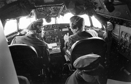 Control Room Lockheed Constellation 1946 Editorial Stock Photo - Stock ...