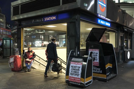 General View Near Empty Tube Station Editorial Stock Photo - Stock ...