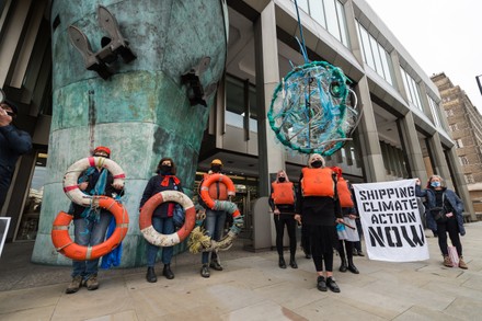 Activists Ocean Rebellion Stage Protest Outside Editorial Stock Photo ...