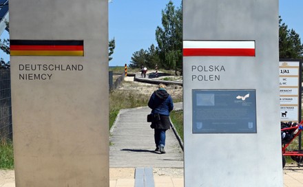 imágenes de Polish-German border, Swinoujscie, Poland - 30 May 2021 ...