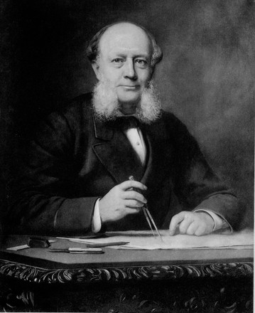Portrait Germanborn English Electrical Engineer William Editorial Stock ...