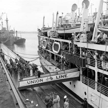 Passengers On Board United States Ship Editorial Stock Photo - Stock ...