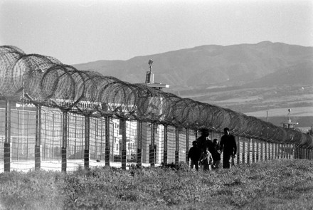 Inmate Walking Field His Family Soledad Editorial Stock Photo - Stock ...