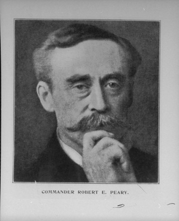 Portrait American Explorer Robert Peary 18561920 Editorial Stock Photo ...