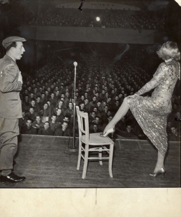 Rear View Actress Marlene Dietrich 40 Editorial Stock Photo - Stock ...