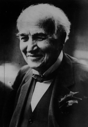 Portrait American Inventor Thomas Alva Edison Editorial Stock Photo ...