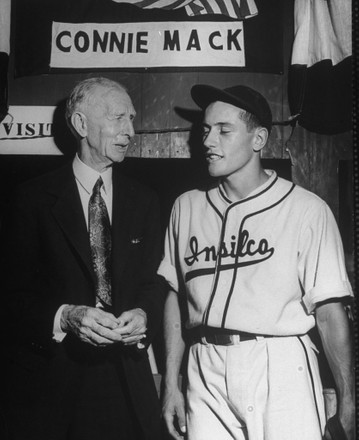 Philadelphia Athletics Manager Connie Mack L Editorial Stock Photo ...