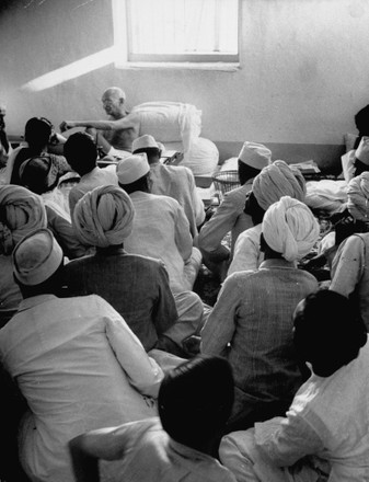 Circa 1946 Indian Ldr Mohandas Gandhi Editorial Stock Photo - Stock ...