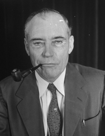 Gov Coke Stevenson W Pipe Editorial Stock Photo - Stock Image ...