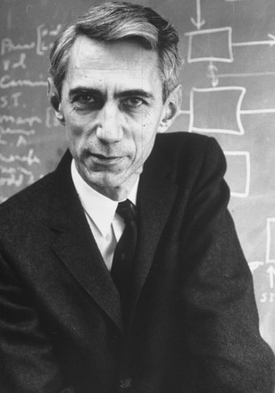 Mathematician Claude E Shannon Inventor Information Editorial Stock ...