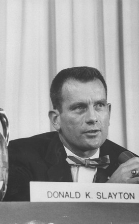 Captain Donald Slayton Talks Astronaut Alan Editorial Stock Photo ...