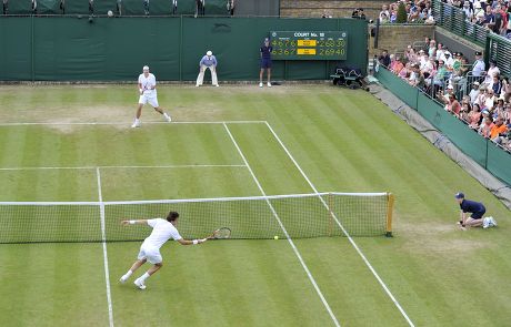 Nicolas Mahut John Isner R Editorial Stock Photo - Stock Image ...