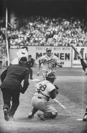 Milwaukee Braves Bobby Thomson C Running Editorial Stock Photo - Stock ...