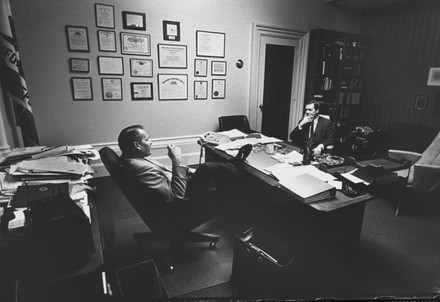 Lt Gov Robert H Finch His Editorial Stock Photo - Stock Image ...