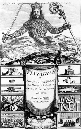 Title Page Leviathan By English Philosopher Editorial Stock Photo ...