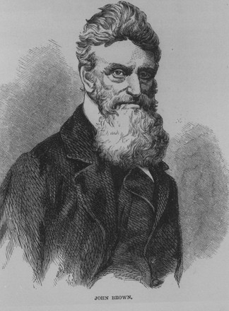 Portrait American Abolitionist John Brown 18001859 Editorial Stock ...
