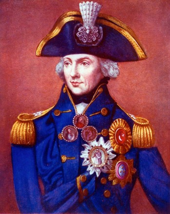 Portrait English Admiral Lord Horatio Nelson Editorial Stock Photo ...