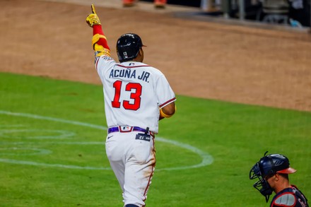 Atlanta Braves Right Fielder Ronald Acuna Editorial Stock Photo - Stock ...
