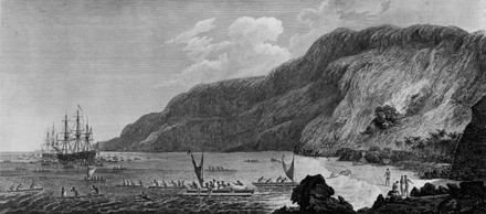 Illustration Ships Expedition Captain James Cook Editorial Stock Photo ...