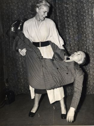 Joan Rhodes Josie Terena Wrestler Stuntwoman Editorial Stock Photo ...