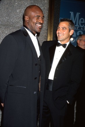 Lr Professional Boxer Evander Holyfield George Editorial Stock Photo ...
