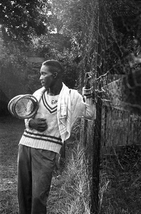 George Stewart Posing Against Fence New Editorial Stock Photo - Stock ...