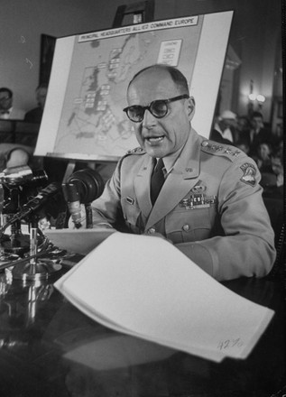 Gen Matthew B Ridgway Testifying Before Editorial Stock Photo - Stock ...