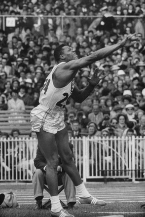Shot Putter Milt Campbell Competing Olympics Editorial Stock Photo ...