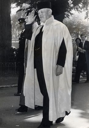 Harold Macmillan 1st Earl Stockton Om Editorial Stock Photo - Stock ...