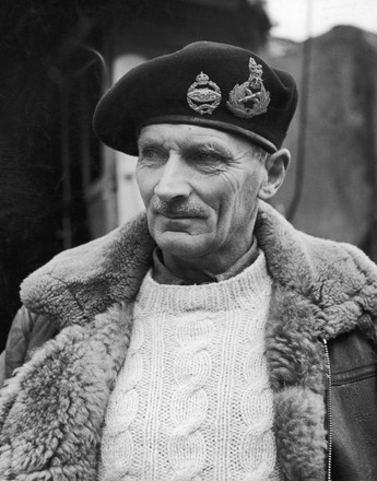 General Bernard L Montgomery Command British Editorial Stock Photo ...