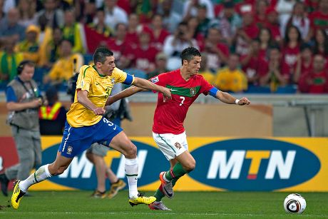 Portugal v Brazil, 2010 FIFA World Cup football match, Durban, South ...