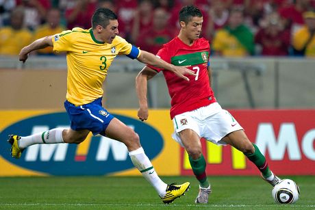 Portugal v Brazil, 2010 FIFA World Cup football match, Durban, South ...