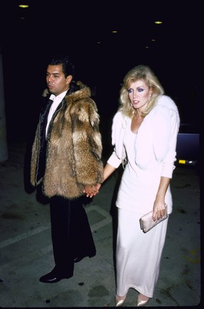 Actress Donna Mills Boyfriend Richard Holland Editorial Stock Photo ...