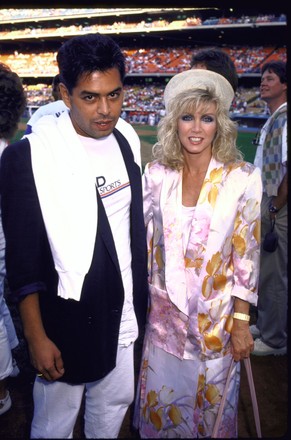 Actress Donna Mills Boyfriend Richard Holland Editorial Stock Photo ...