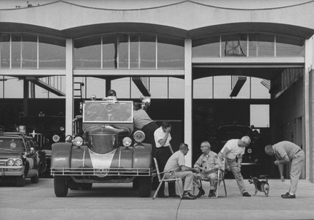 Antique Fire Engine Built By Cummins Editorial Stock Photo - Stock ...
